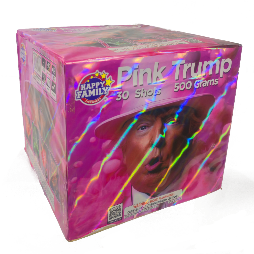 Pink Trump - BubbasFireworks